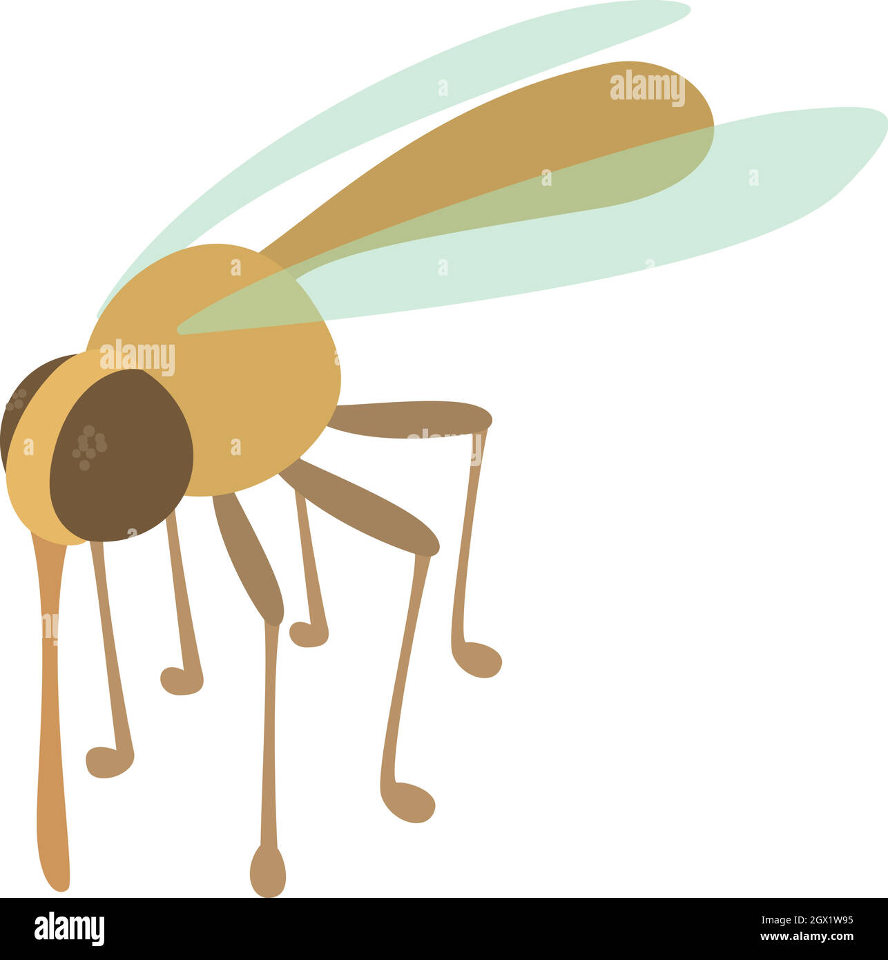 Cartoon mosquito hi-res stock photography and images - Alamy