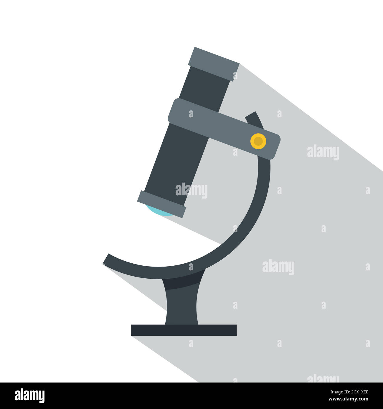 Medical microscope icon, flat style Stock Vector Image & Art - Alamy Medical microscope icon, flat style Stock Vector Image & Art - Alamy