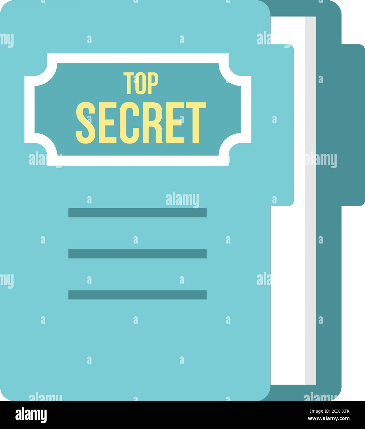 Notepad icon, flat style Stock Vector Image & Art - Alamy