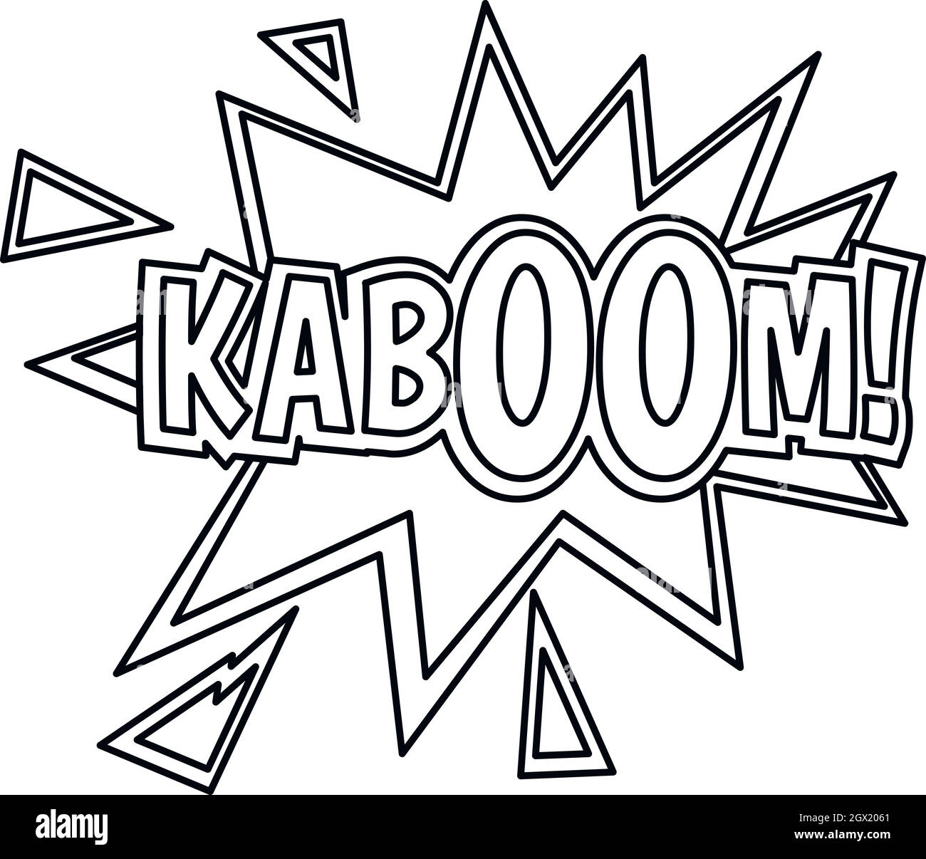 Kaboom art hi-res stock photography and images - Alamy