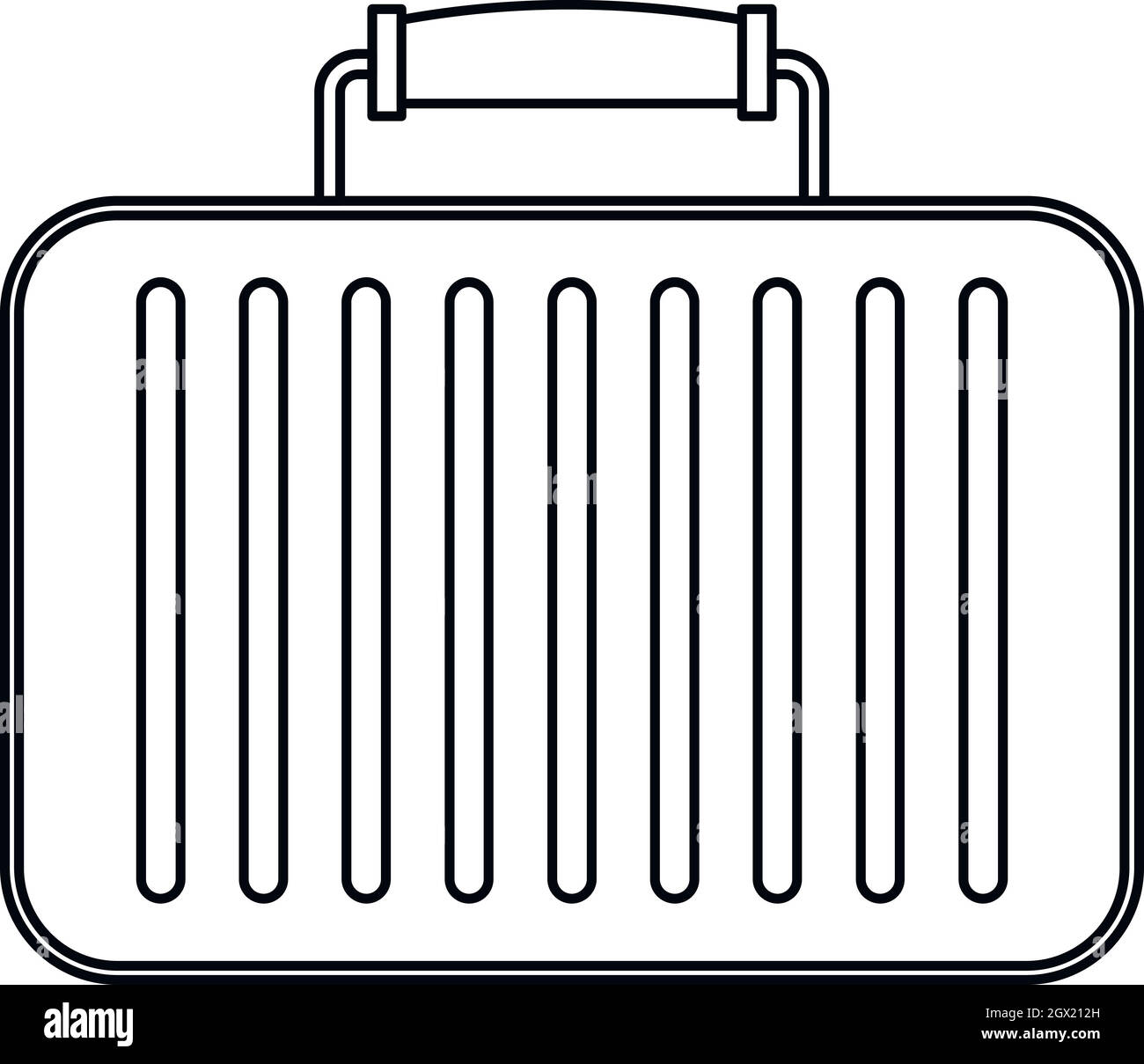 Briefcase outline hi-res stock photography and images - Alamy