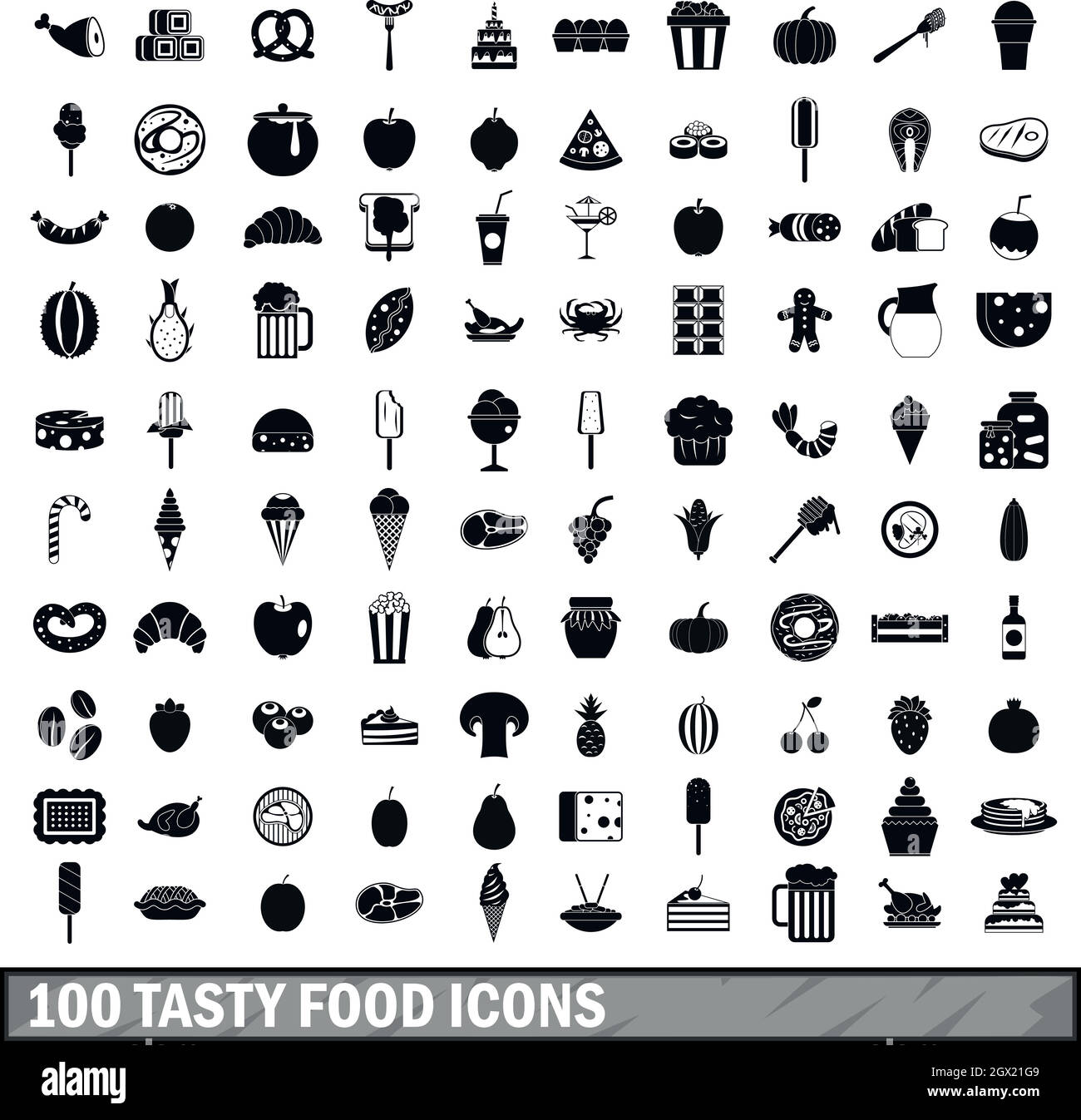 Crab cakes Stock Vector Images - Alamy