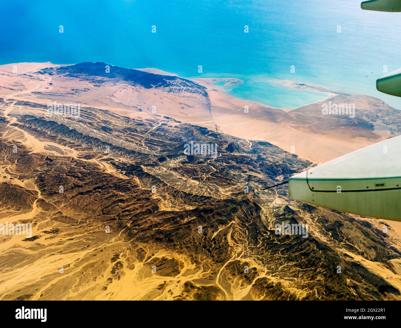 Aerial view above the clouds and sky, Inspiration concept. Travel ...