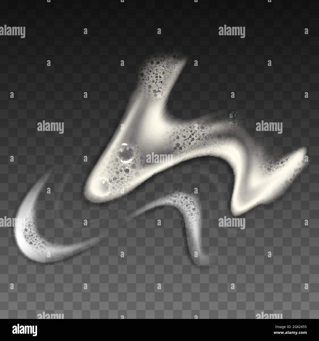 Detergent Foam Flowing From Car Window Vector Stock Vector Image & Art ...