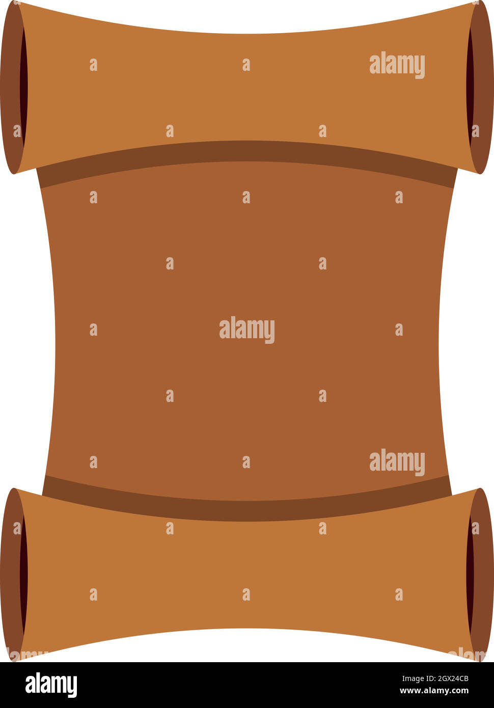 Papyrus scroll ink Cut Out Stock Images & Pictures - Alamy