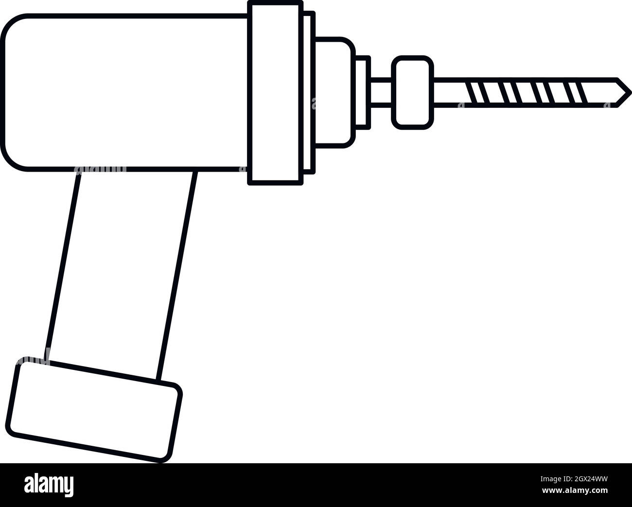 Spine line icon outline Cut Out Stock Images & Pictures - Alamy