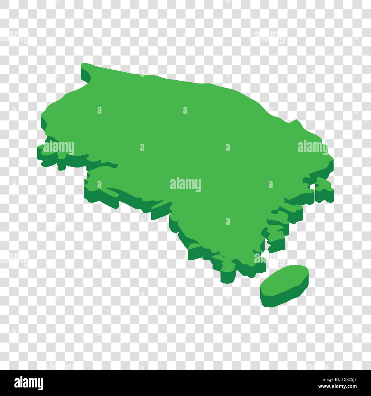 Map of south korea hi-res stock photography and images - Alamy