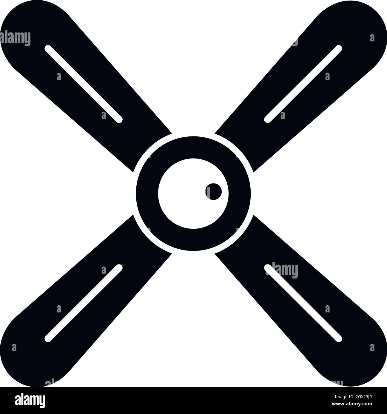 Propeller icon, simple style Stock Vector Image & Art - Alamy