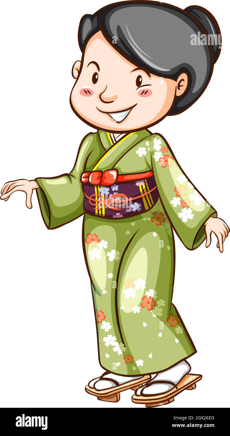 Lady wearing white dress Cut Out Stock Images & Pictures - Alamy