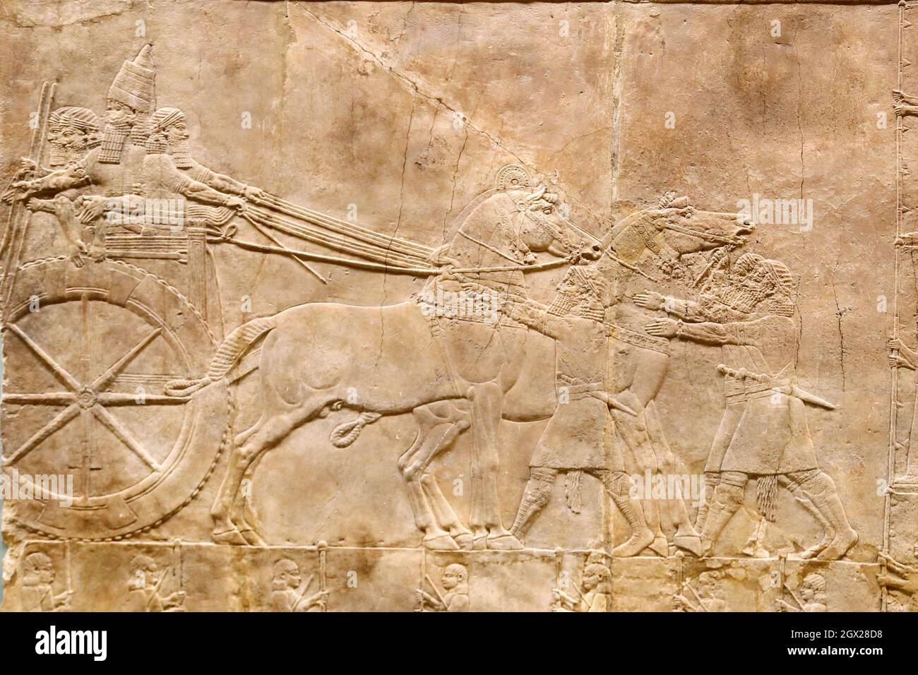 Ashurbanipal chariot hi-res stock photography and images - Alamy