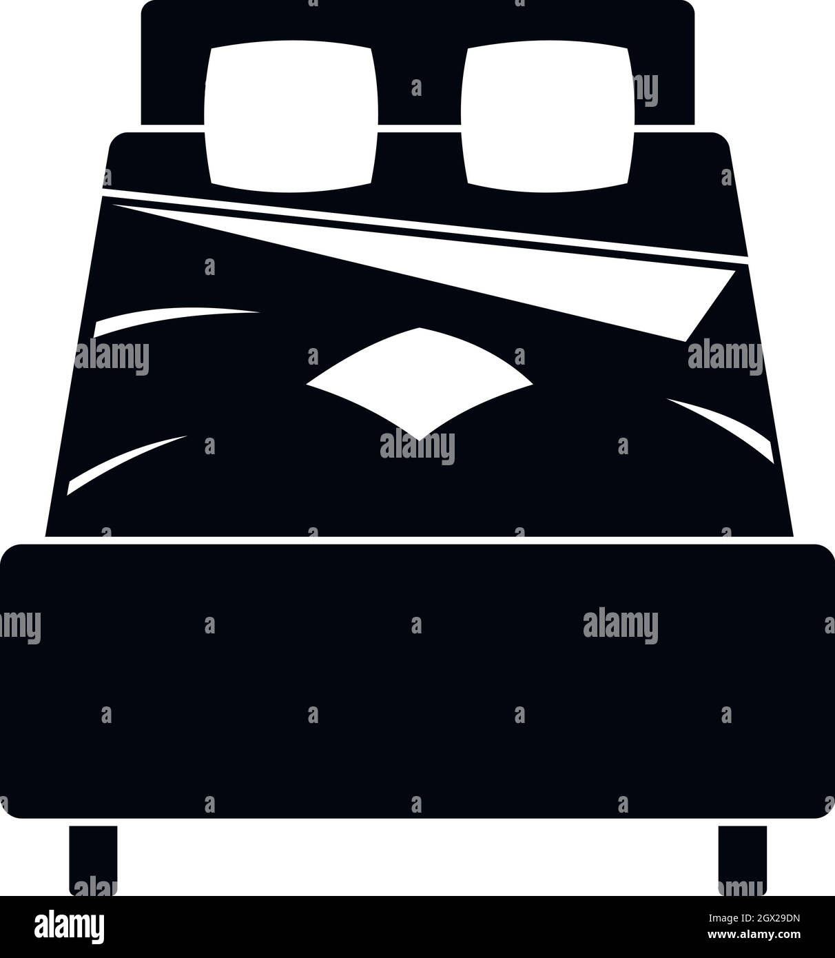 Simple bed hi-res stock photography and images - Alamy