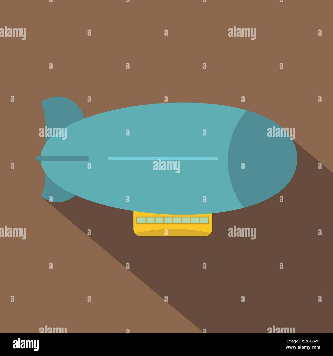 Retro dirigible vintage airship hi-res stock photography and images - Alamy