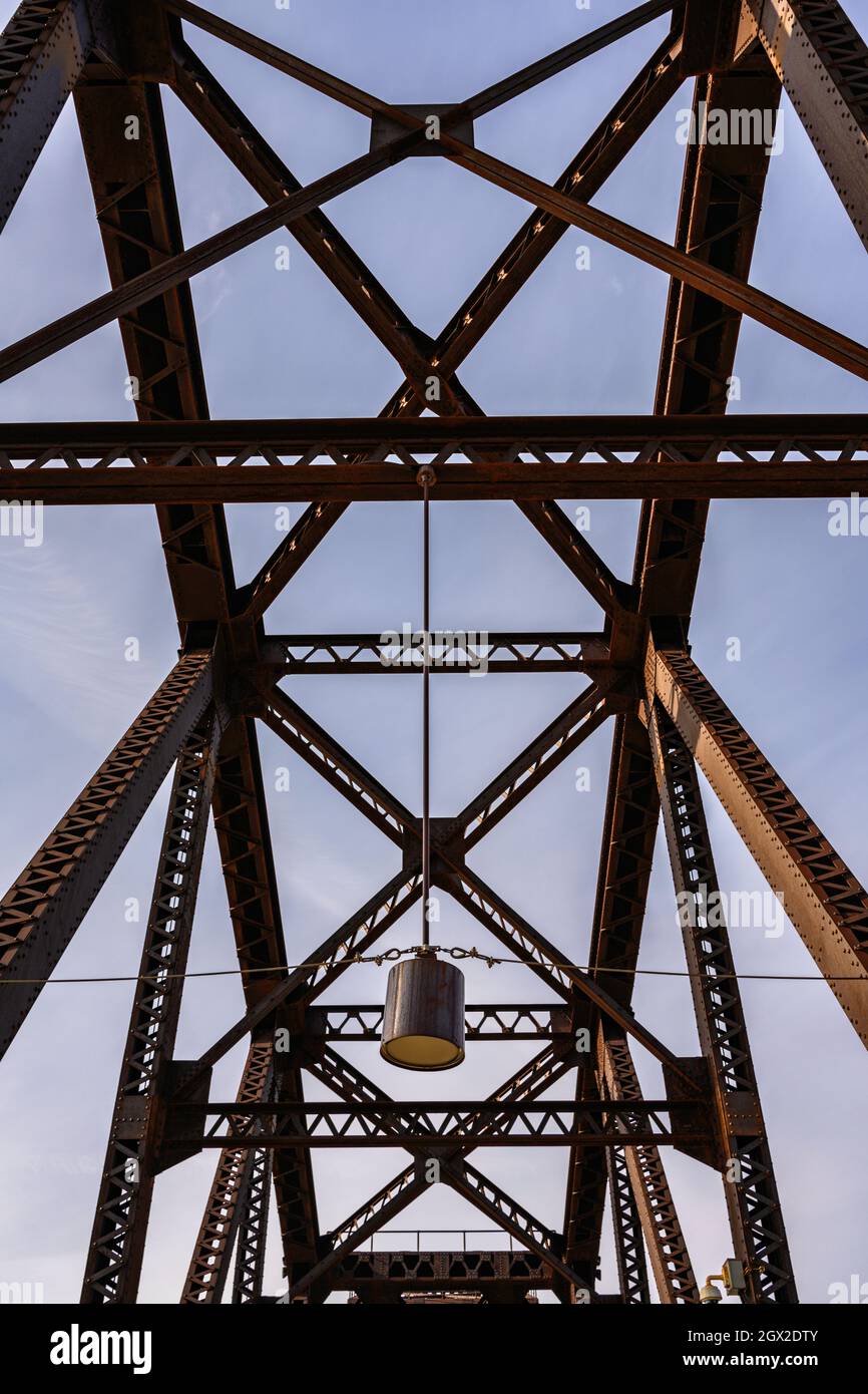 Old Bridge Structure Architecture Over Sky Stock Photo - Alamy