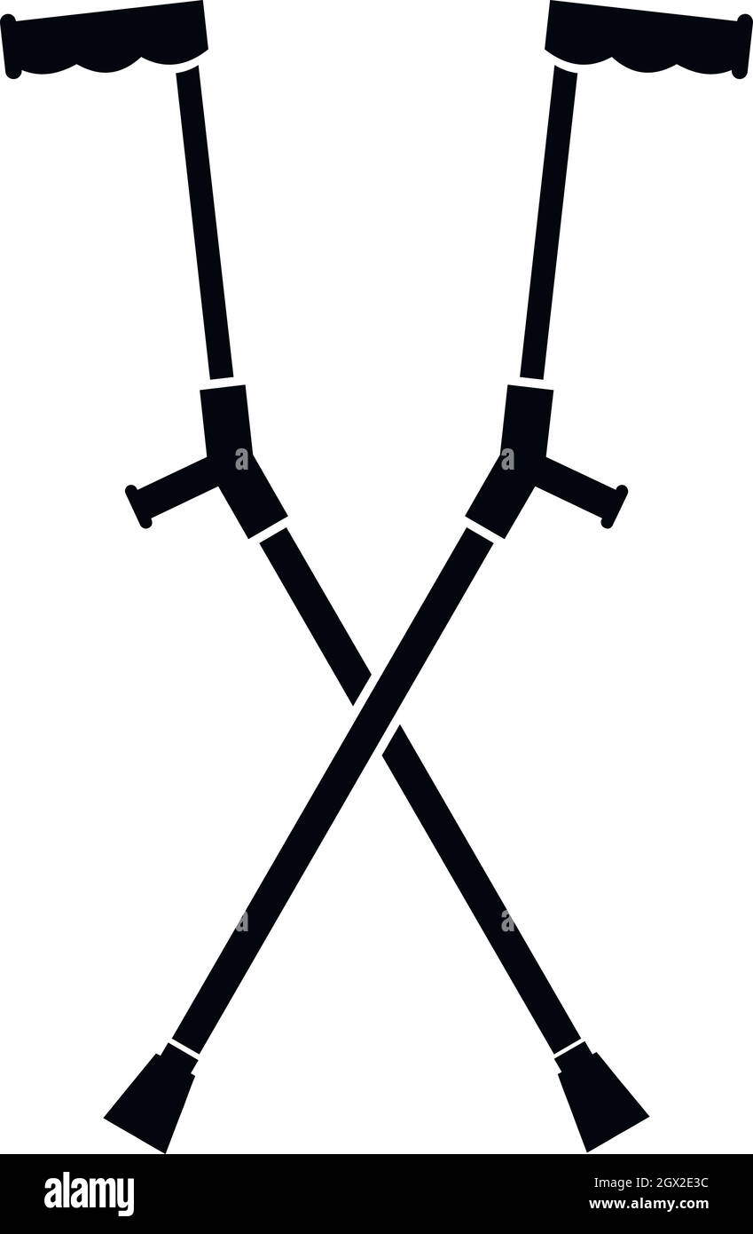 Man support icon simple Cut Out Stock Images & Pictures - Alamy