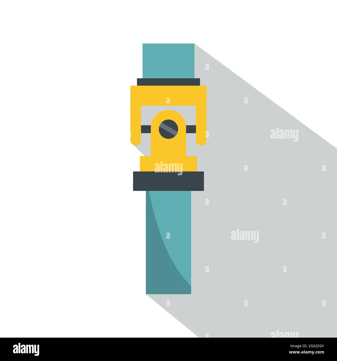 Mechanic detail icon, flat style Stock Vector Image & Art - Alamy