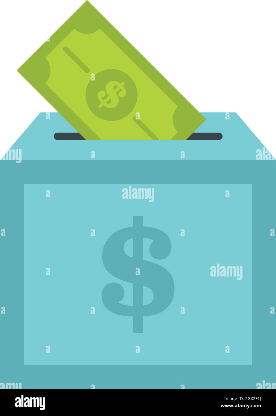 Financial donation Stock Vector Images - Alamy