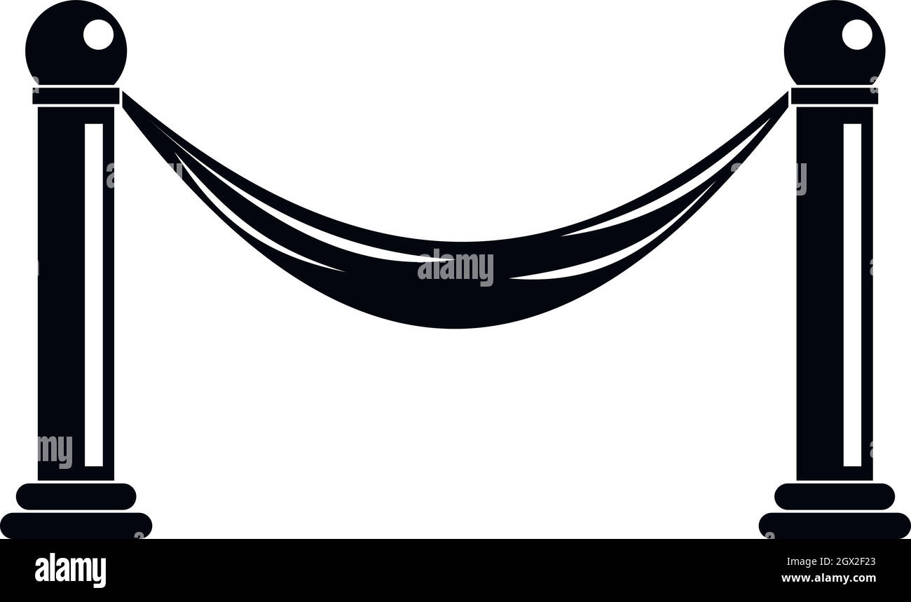 Barrier icon, simple style Stock Vector Image & Art - Alamy