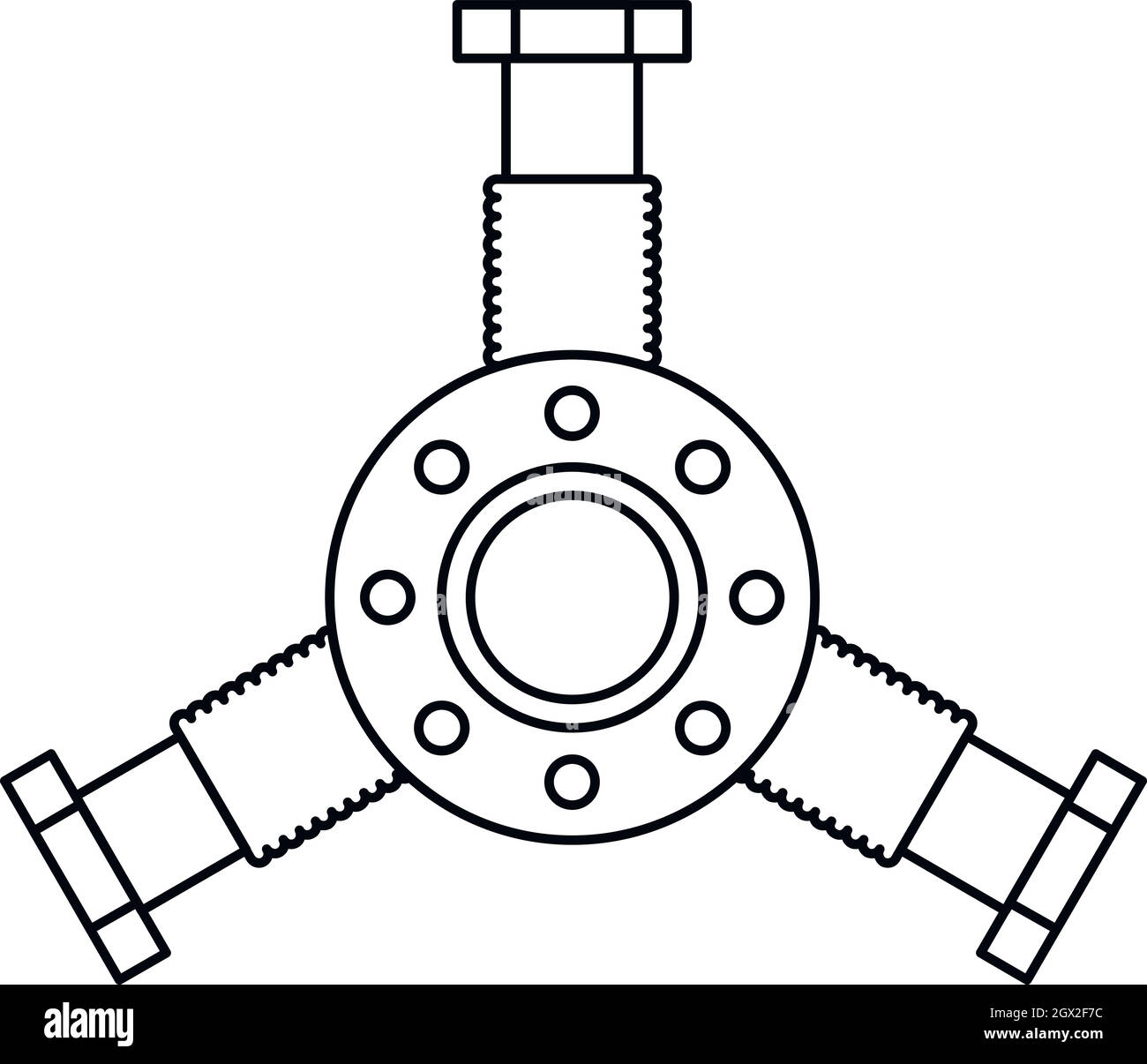 Round mechanic detail icon, outline style Stock Vector Image & Art - Alamy