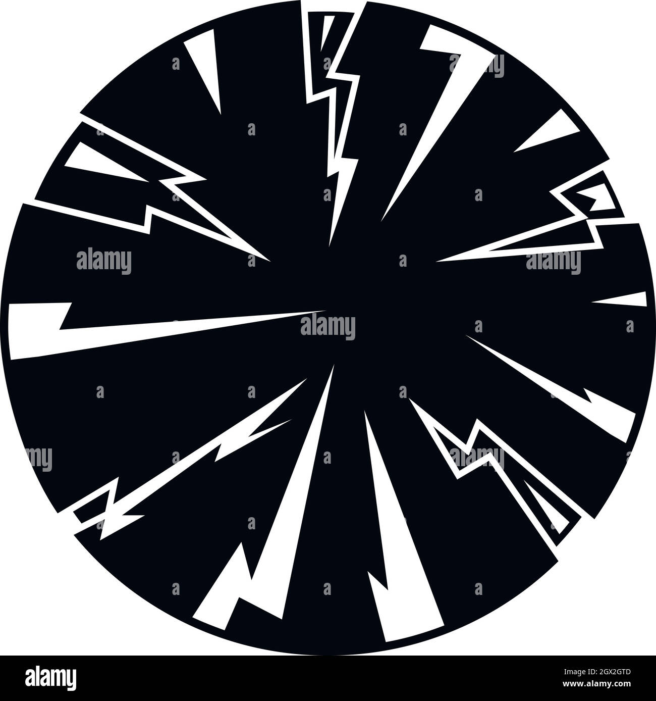 Dangerous object Stock Vector Images - Alamy
