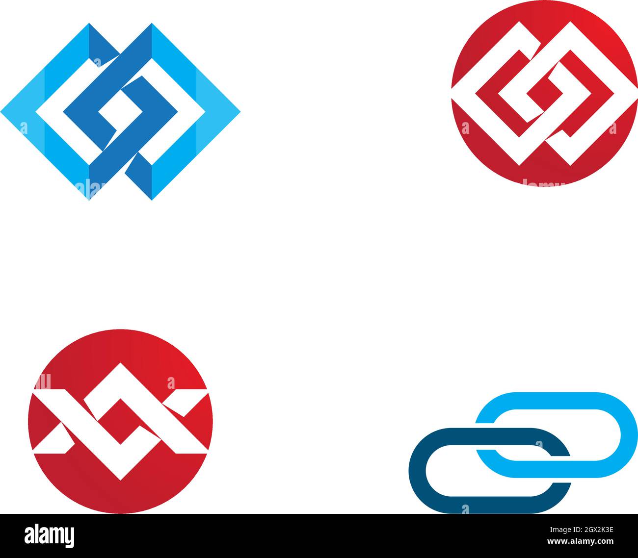 Business corporate abstract unity vector logo design template Stock ...