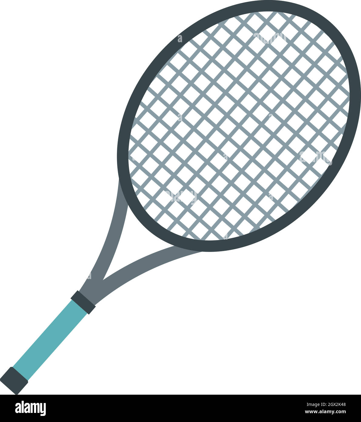 Tennis racket icon, flat style Stock Vector Image & Art - Alamy