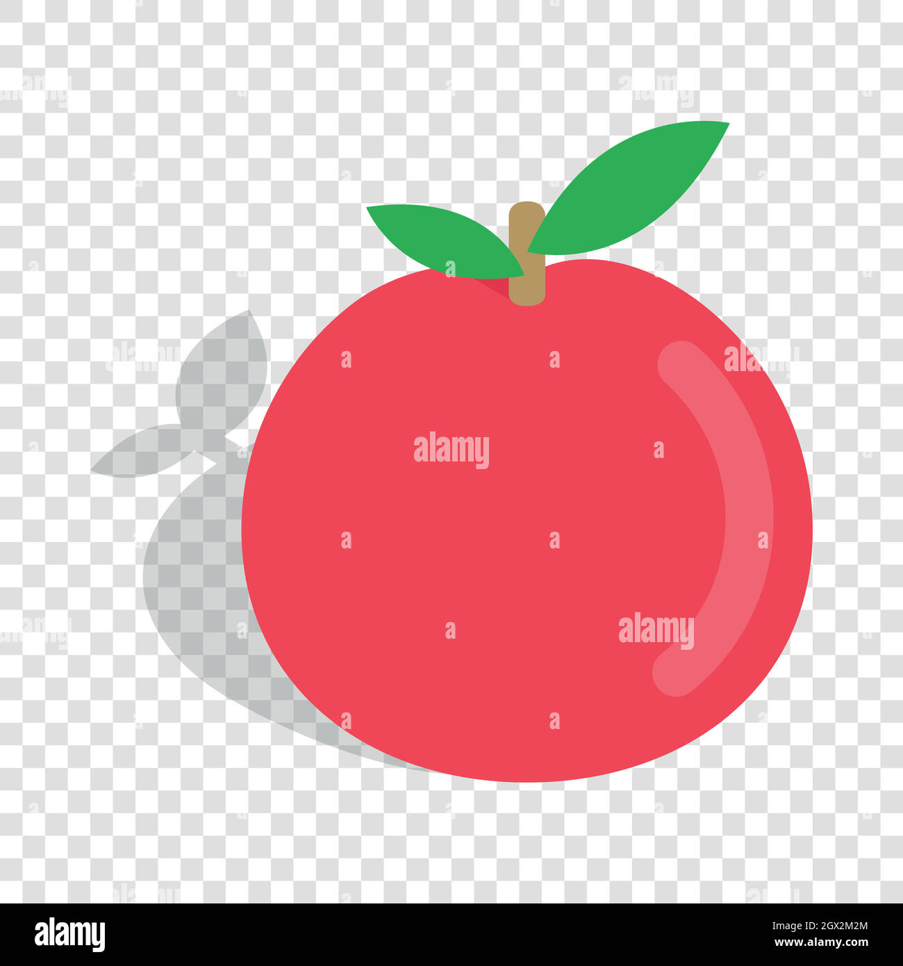Apple isometric icon Stock Vector Image & Art - Alamy