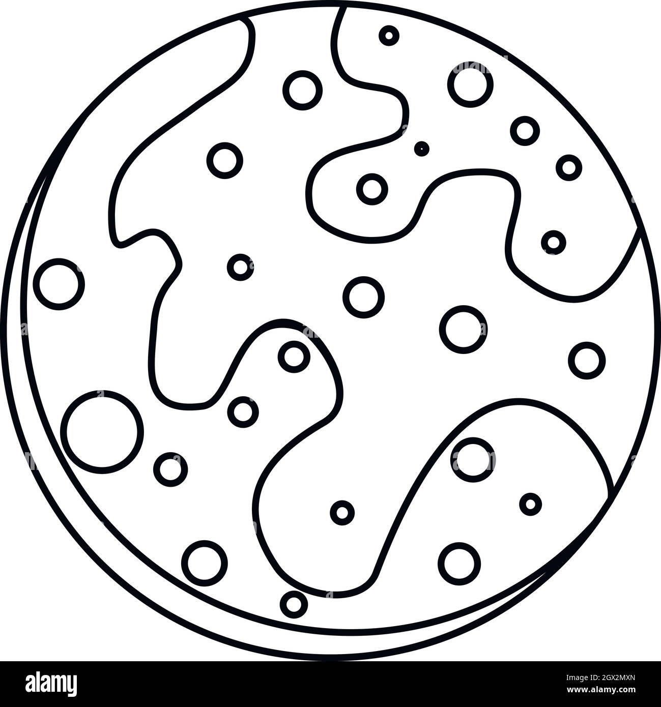 Mars surface Stock Vector Images - Alamy