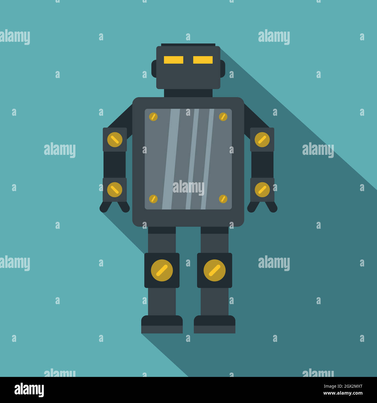 Robot light Stock Vector Images - Alamy