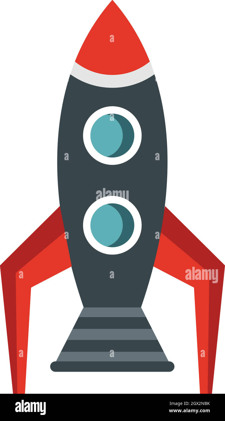 Model of rocket Stock Vector Images - Alamy