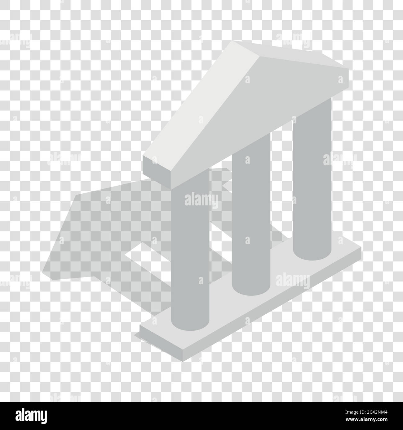 Portico pillars Stock Vector Images - Alamy