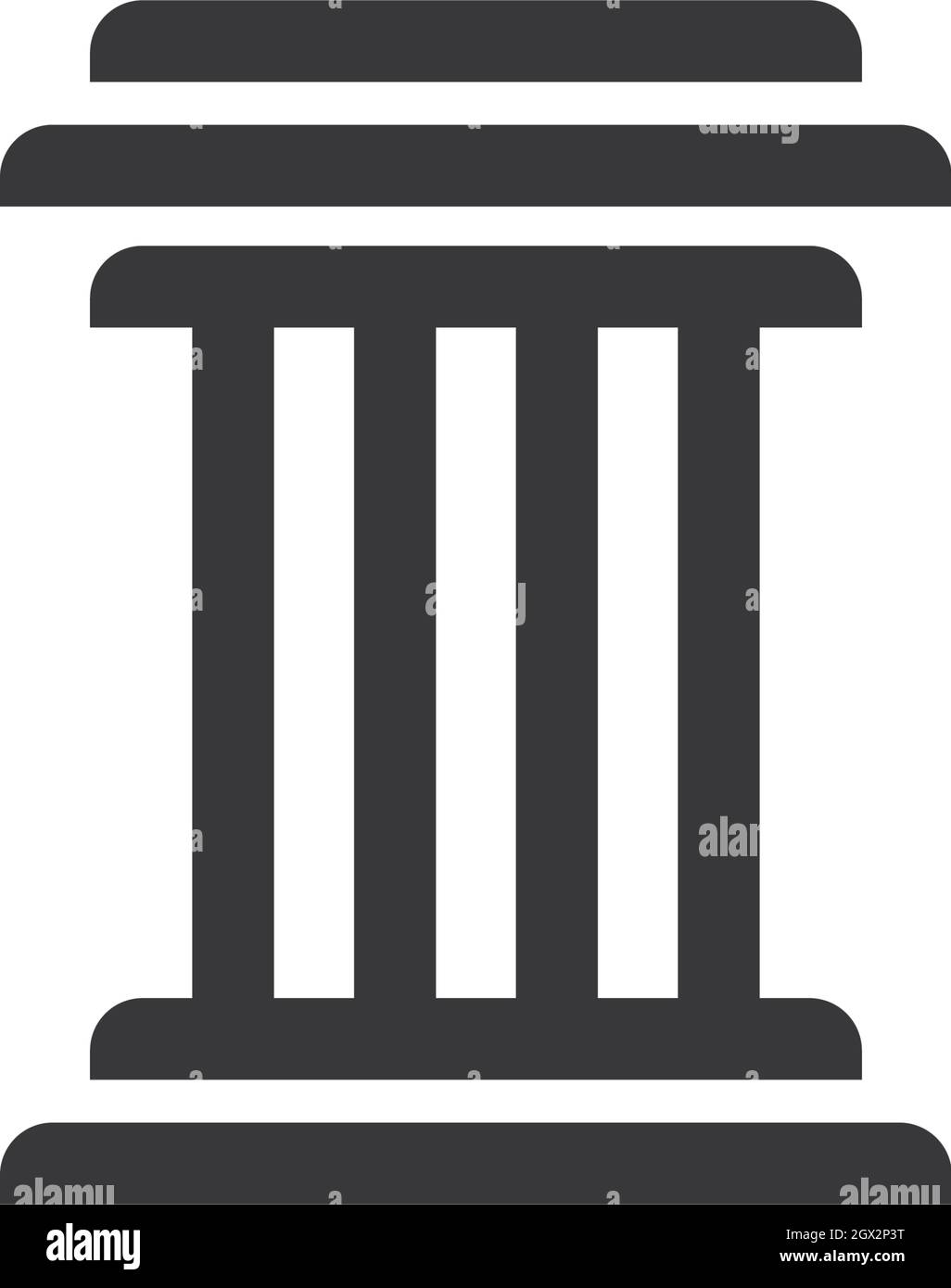 Column logo hi-res stock photography and images - Alamy