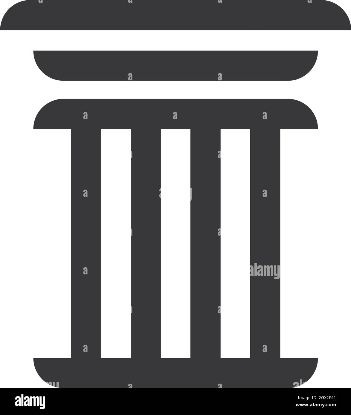 column Logo vector Template Stock Vector Image & Art - Alamy