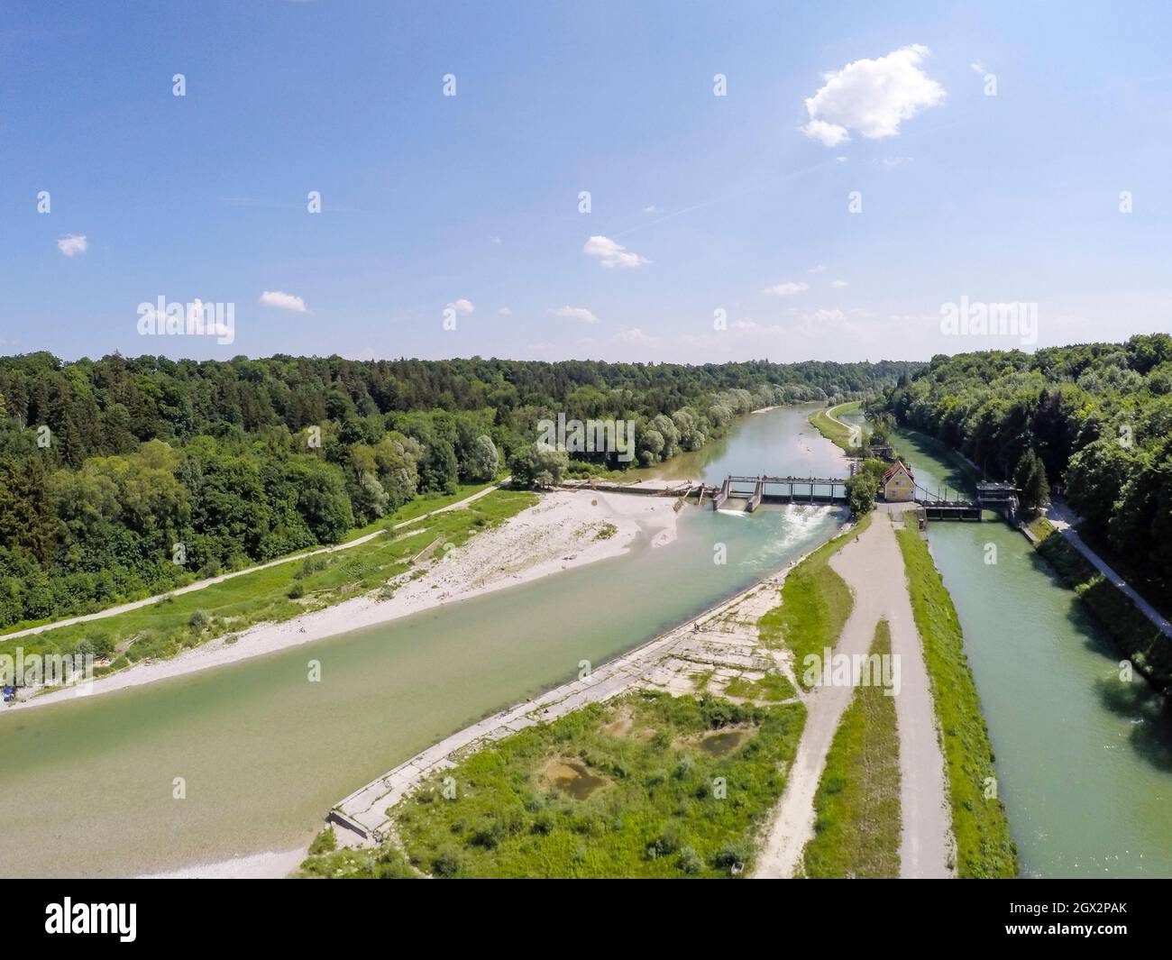 Isar canal hi-res stock photography and images - Alamy