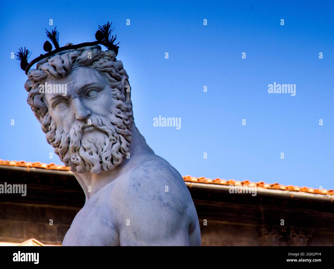 Neptunes statue in florence hi-res stock photography and images - Alamy