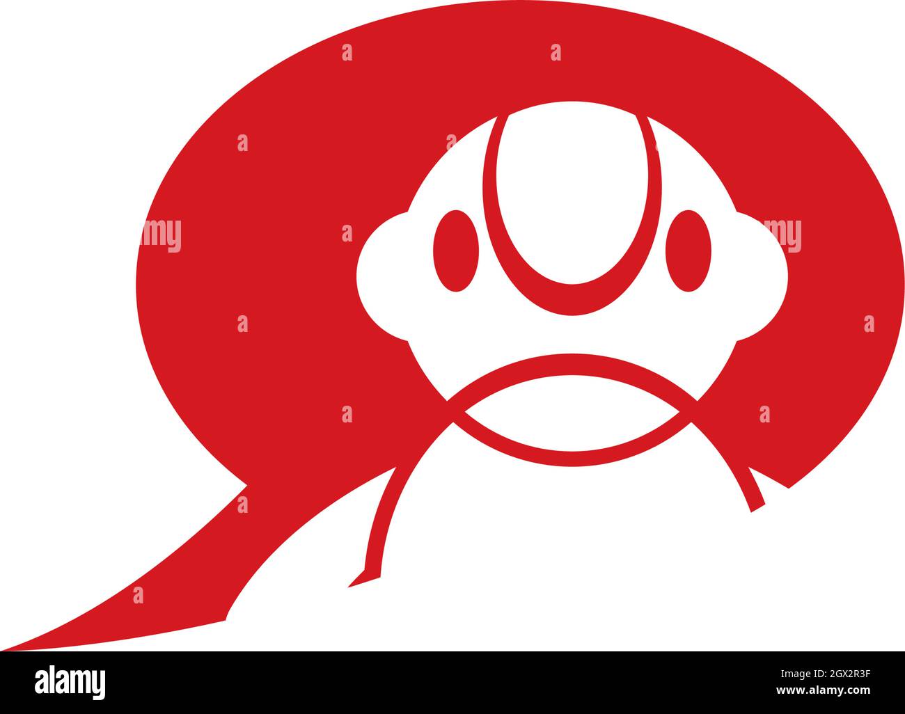 chatbot logo vector template Stock Vector Image & Art - Alamy