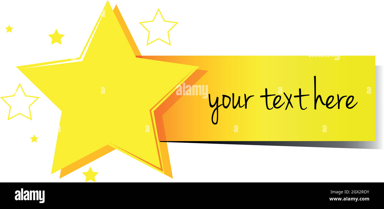 Banner tag design hi-res stock photography and images - Alamy