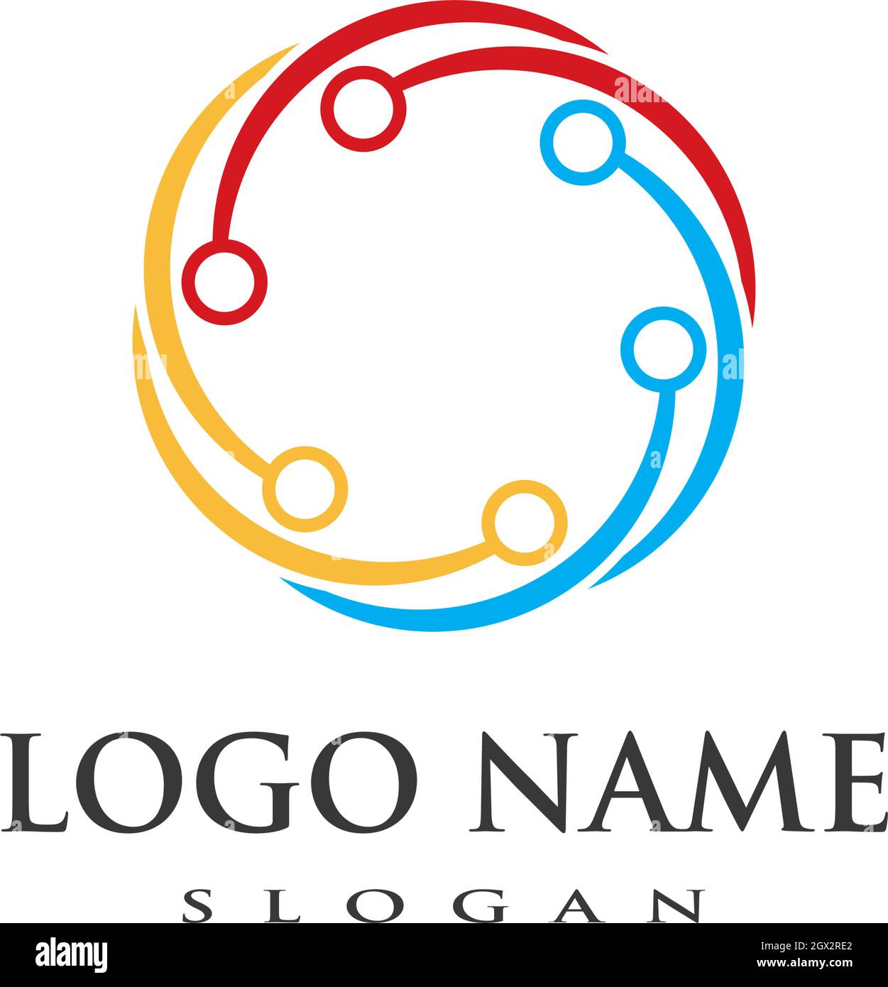 circuit ilustration vector template Stock Vector Image & Art - Alamy