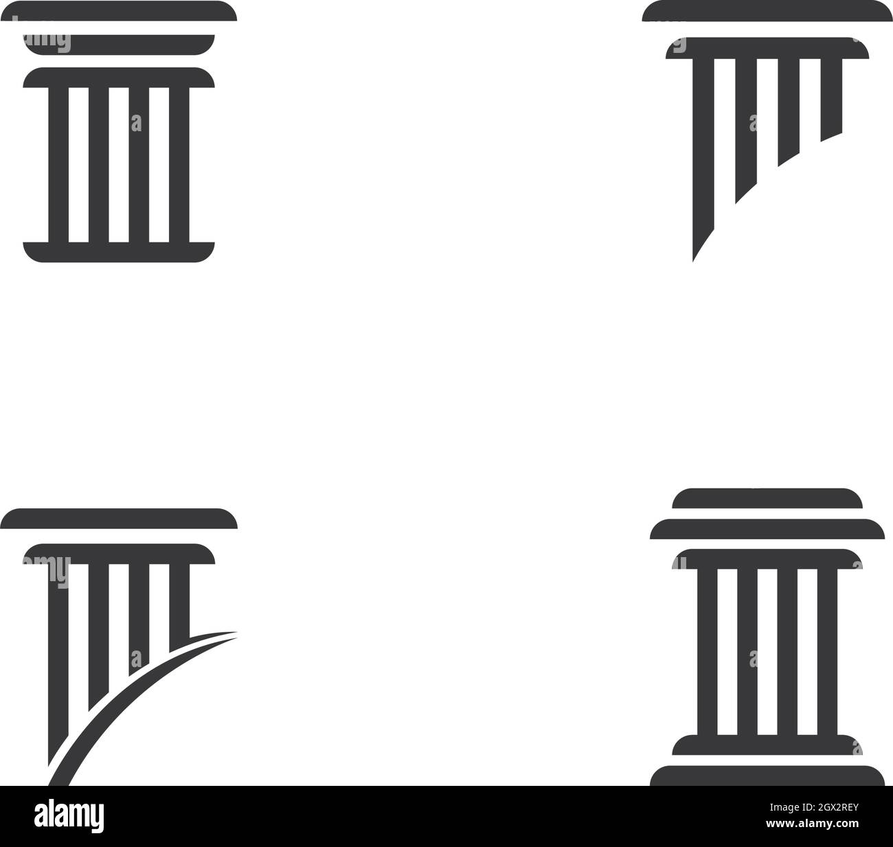 Column logo hi-res stock photography and images - Alamy
