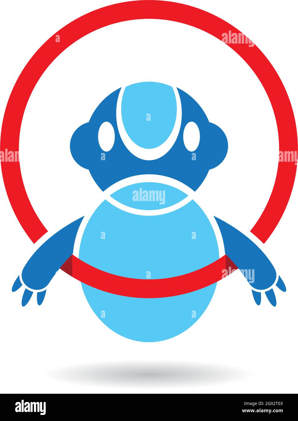 Robot logo vector template Stock Vector Image & Art - Alamy