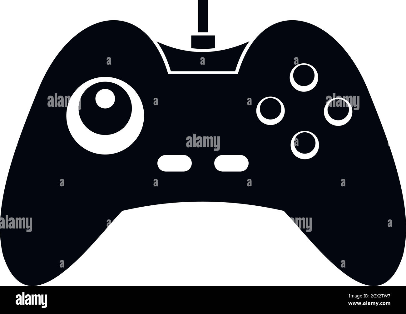 Joystick icon Stock Vector Images - Alamy