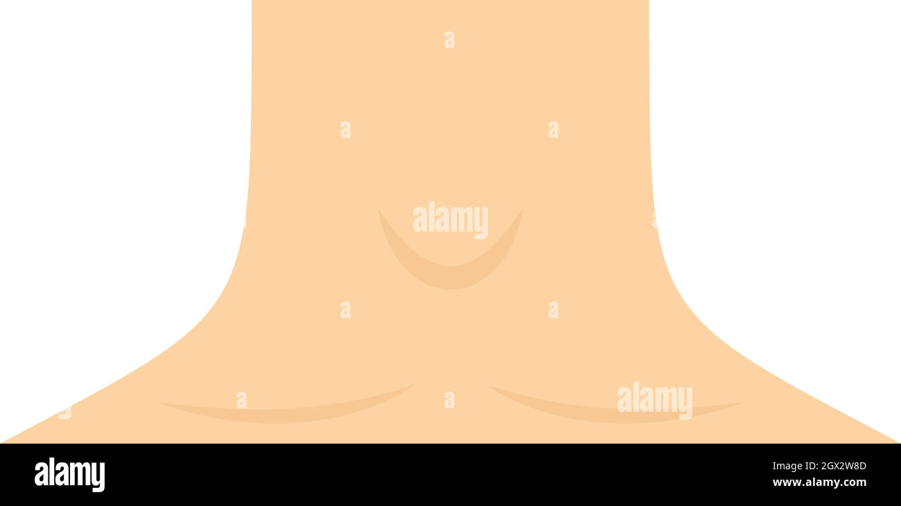 Human neck Stock Vector Images - Alamy