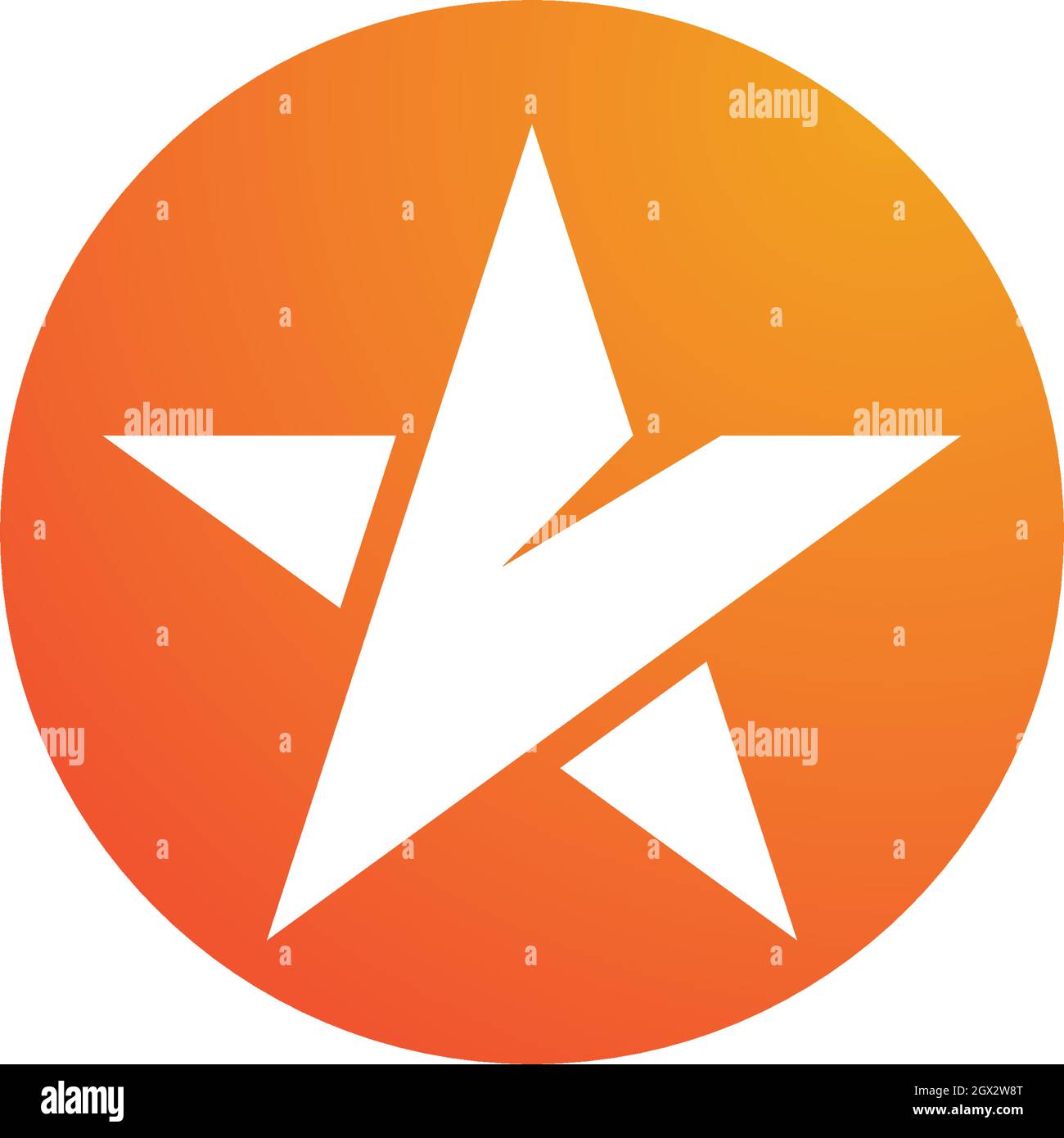 Vector compass people logo Stock Vector Images - Alamy