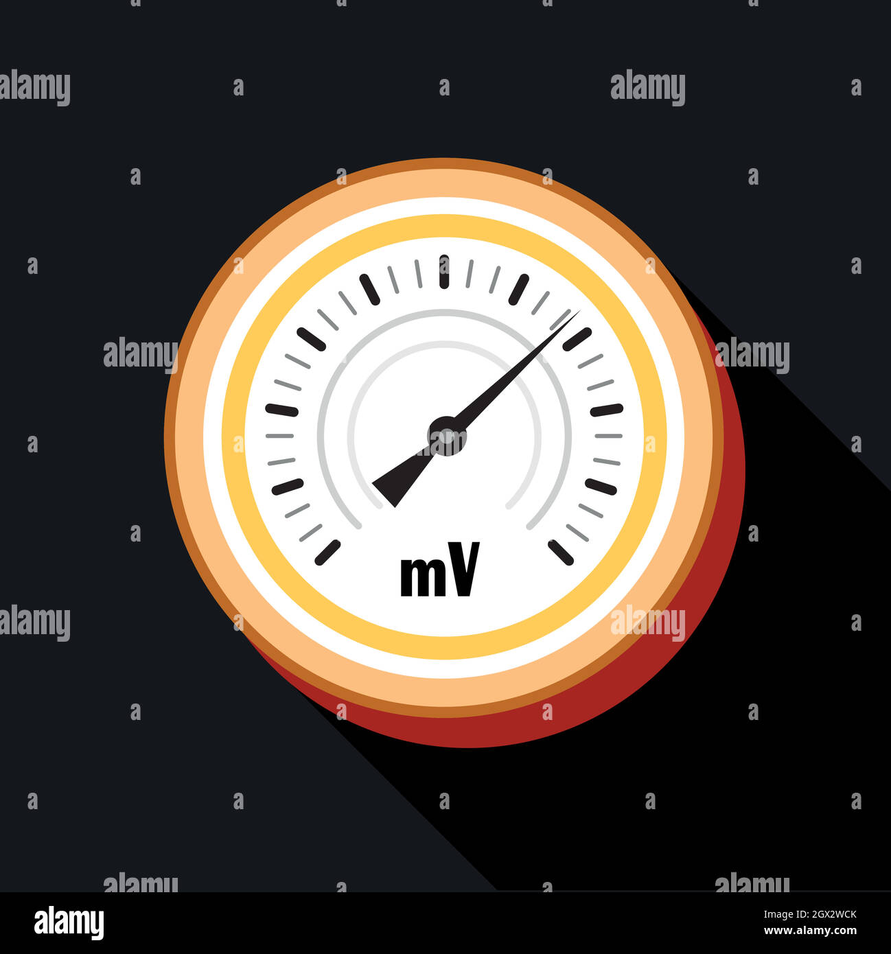 Speed dial indicator Stock Vector Images - Alamy