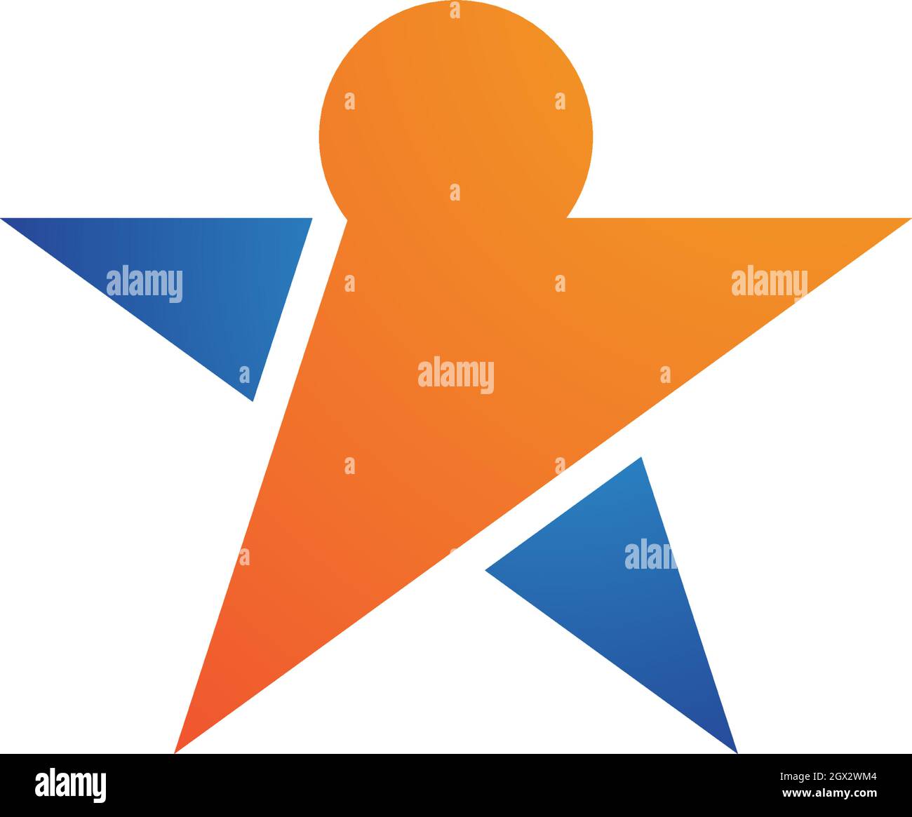 Star people Logo Template vector icon illustration design Stock Vector ...