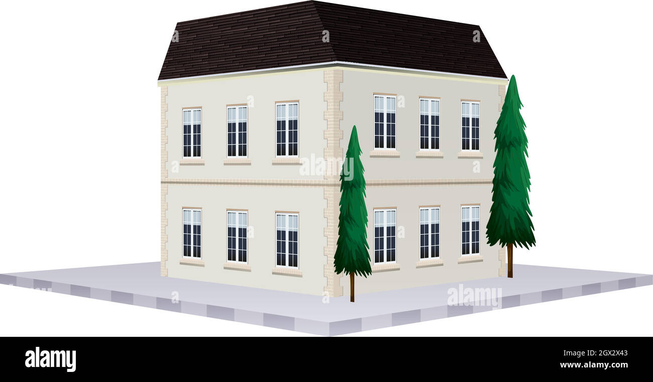 Two storey building hi-res stock photography and images - Alamy