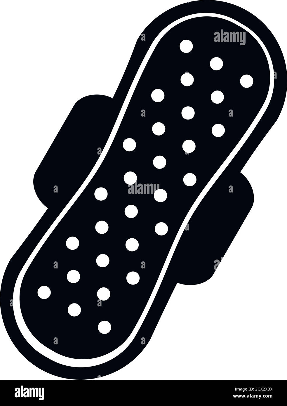 Menstrual sanitary napkin female Stock Vector Images - Alamy