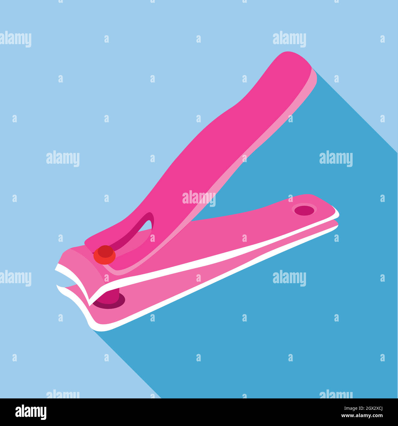 Nail clippers cutout Stock Vector Images - Alamy