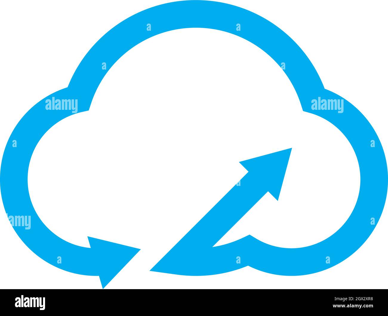 cloud vector logo template design vector Stock Vector Image & Art - Alamy