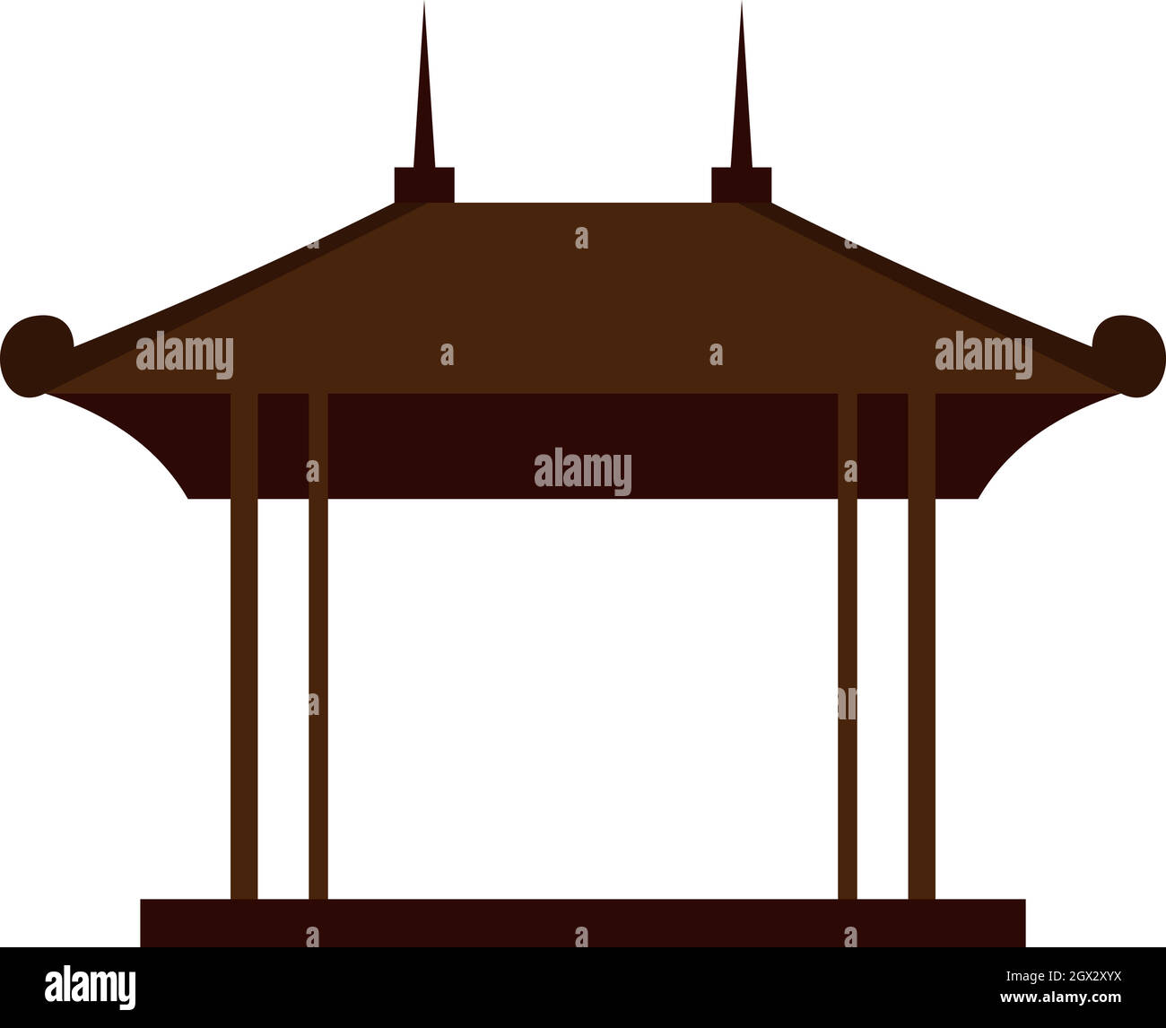 Pavilion outdoor Stock Vector Images - Alamy