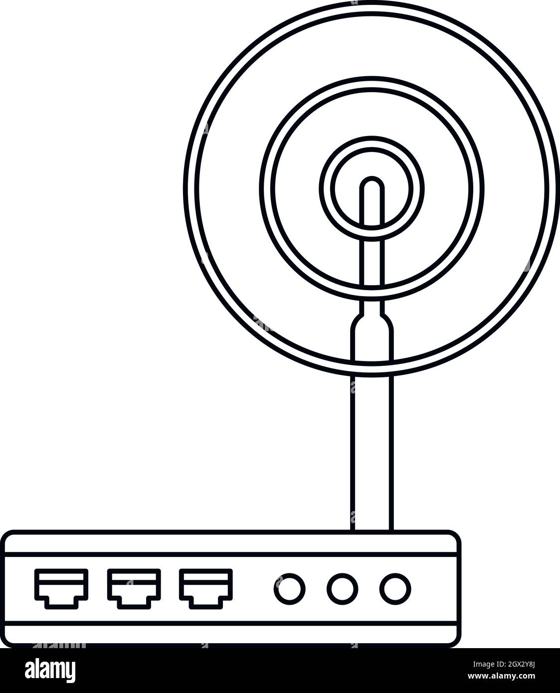 Router icon hi-res stock photography and images - Alamy